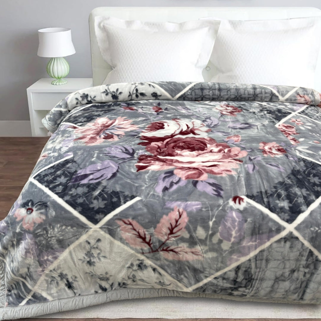 Algeta Two Ply Super Soft Mink Double Bed Blanket – Florida Dress Your ...