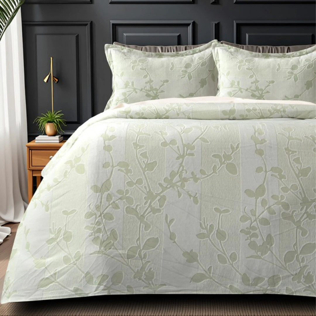 Florida Imagica King Size Warm Bedsheet for Winter with Pillow Covers ...