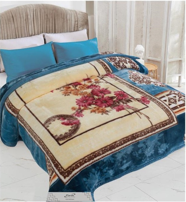 Euro Ultra Two Ply Mink Double Bed Blanket for Heavy Winter – Florida ...